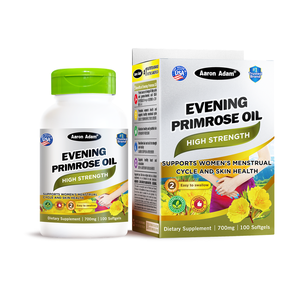 Evening Primrose Oil - 100 Softgels | Aaron Adam